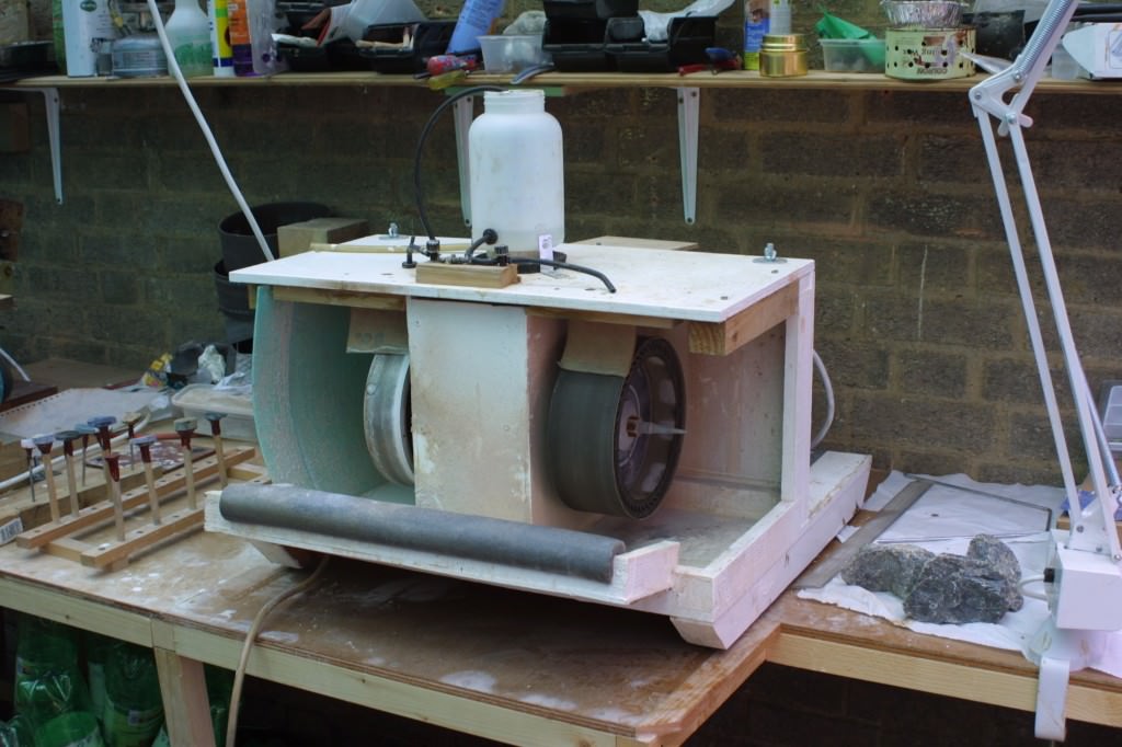 Our Home Made Cabachon Machine